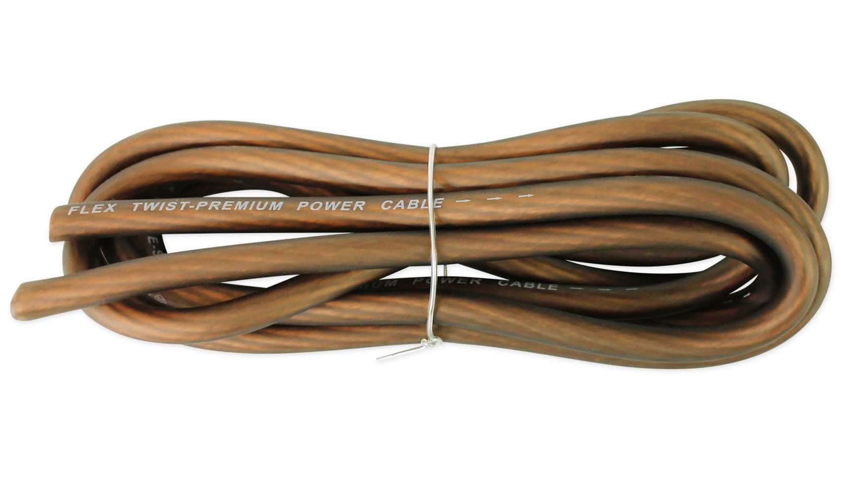 Rockville R8G6B 6' Foot 8 Gauge Black Car Amp Power/Ground Cable ...