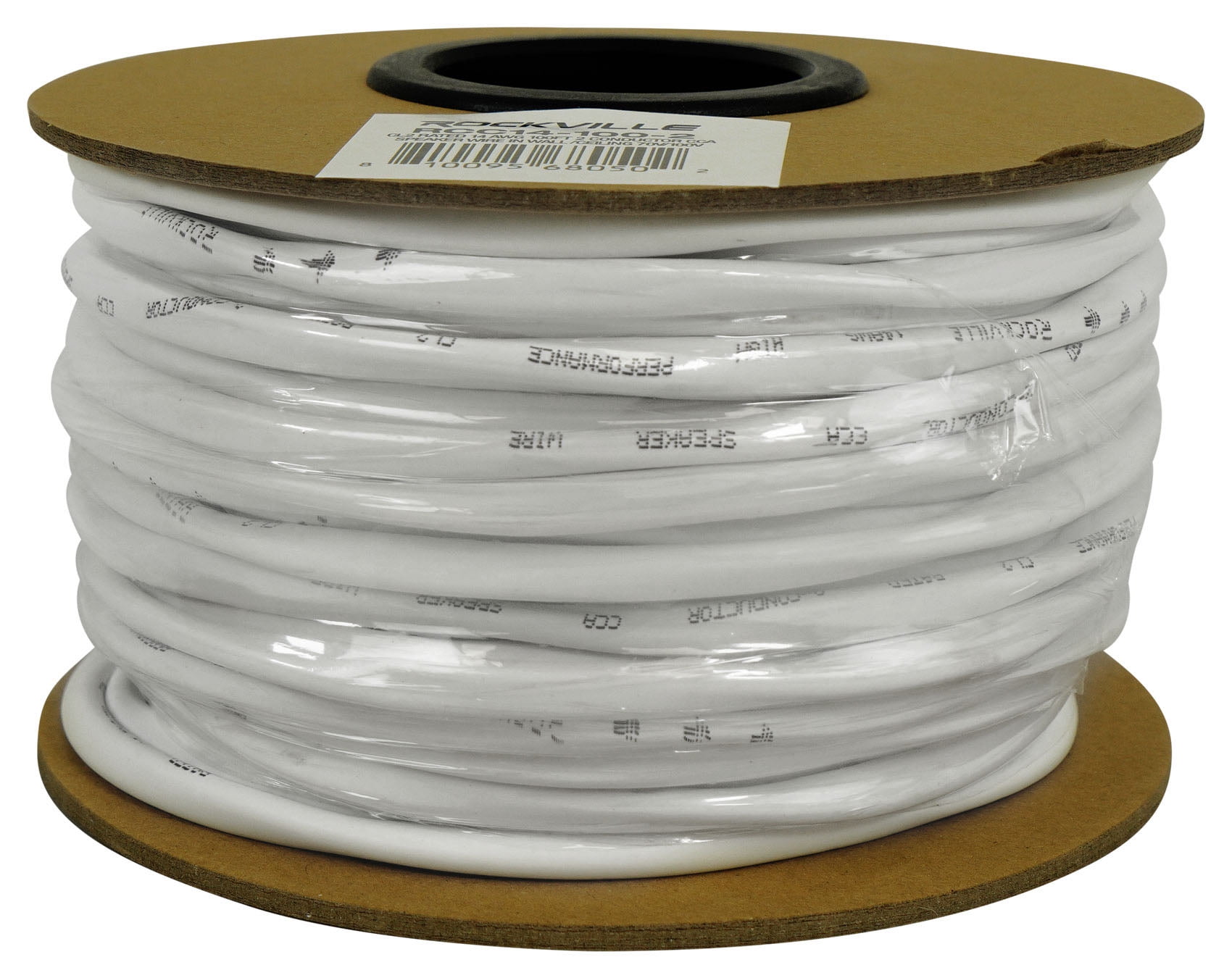 Rockville RCC14-100-2 CL2 Rated 14 AWG 100' CCA Speaker Wire In Wall ...