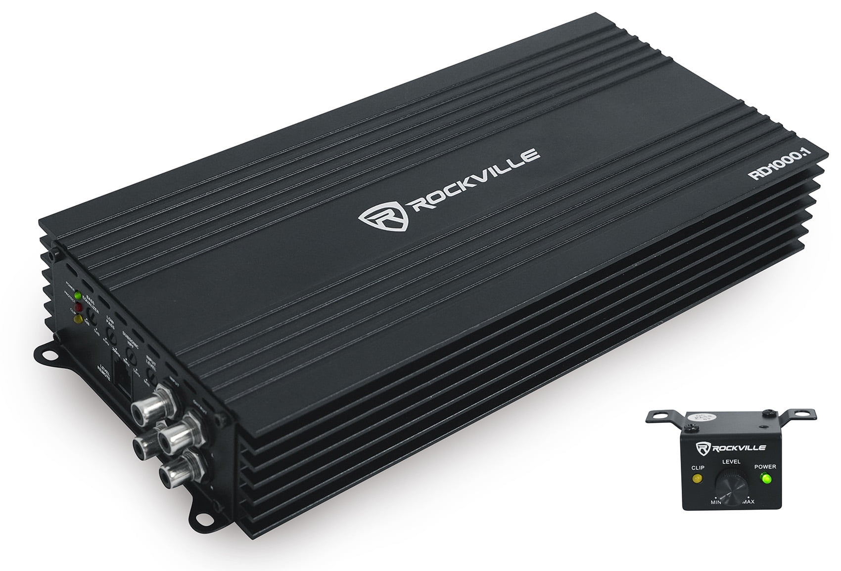 Rockville RD1000.1 1000w RMS @ 1 Ohm (4000w Peak) Mono Amplifier Car ...