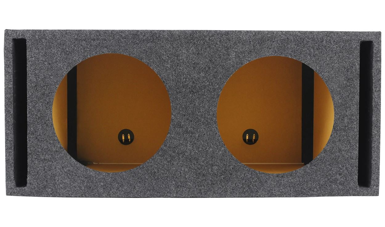 Rockville RDV12M Dual 12" Vented w/Divided Chambers 2.0 Cu Ft/Side Sub ...