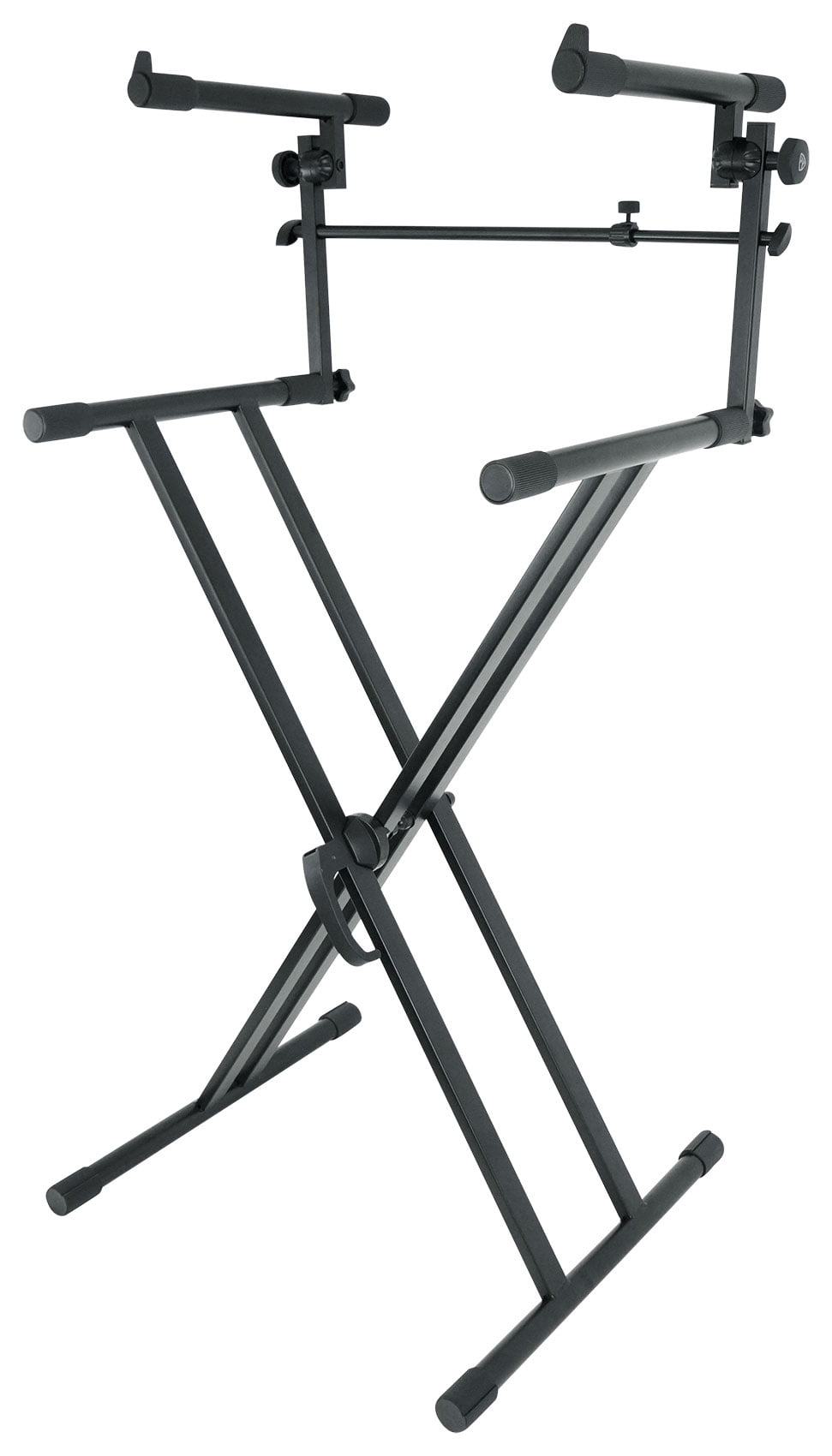 Rockville RKS42X X-Stand 2-Tier Keyboard Stand w/ Quick Release Fits ...