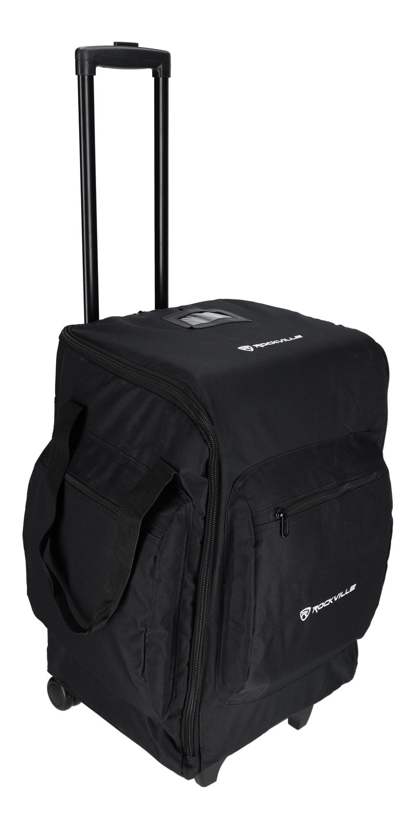 Rockville RLB50 Rolling Lighting Travel Bag+Wheels & Handle 4 Large ...