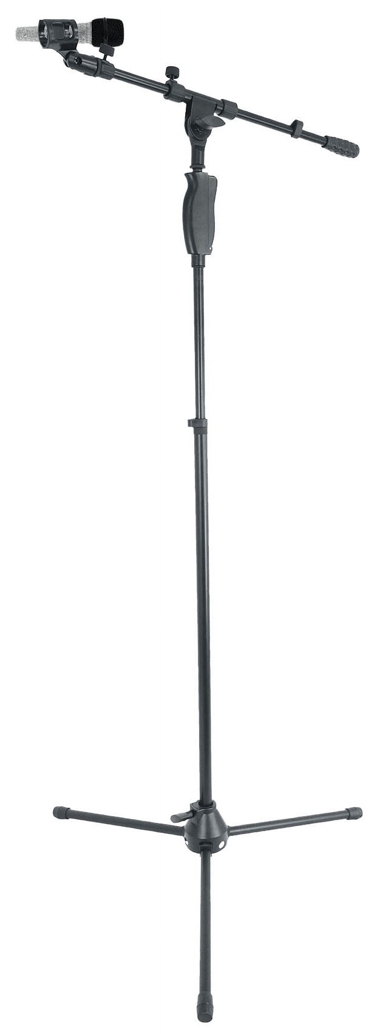 Rockville RMC-ICE Diamond Vocal Microphone+Case+Mic Stand w/Hand Clutch ...