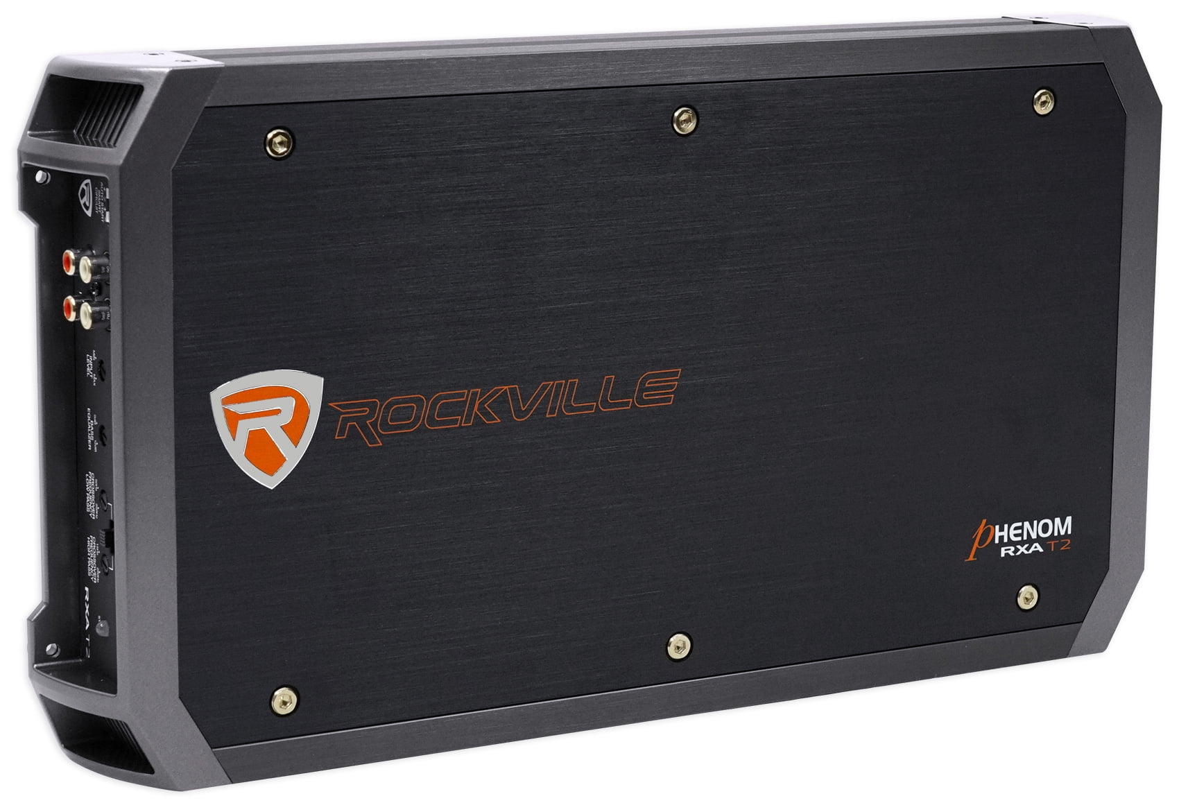 Rockville RXA-T2 2400 Watt Peak/600w RMS 2 Channel Amplifier Car Stereo ...