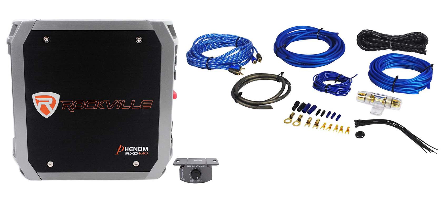 Rockville RXD-M0 1200 Watt Peak/300w Dyno-Certified RMS Mono 1 Ohm ...