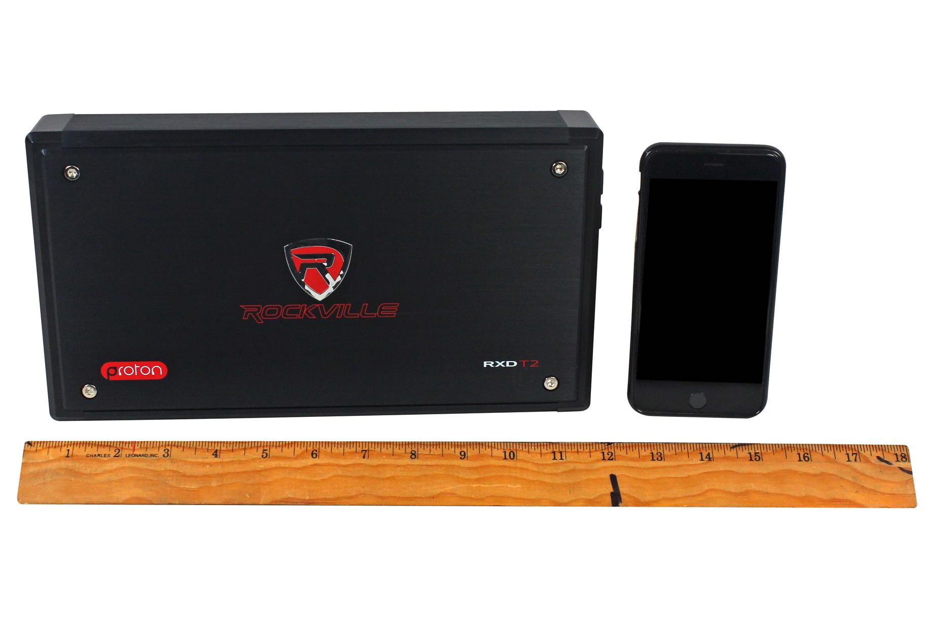 Rockville RXD-T2 Micro Car Audio Class D Amplifier 2400w 2 Channel ...