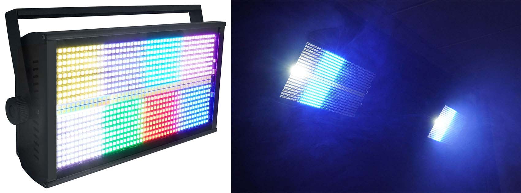Rockville STAGE PANEL 864 LED RGB Pro Stage Wash Light + Strobe ...