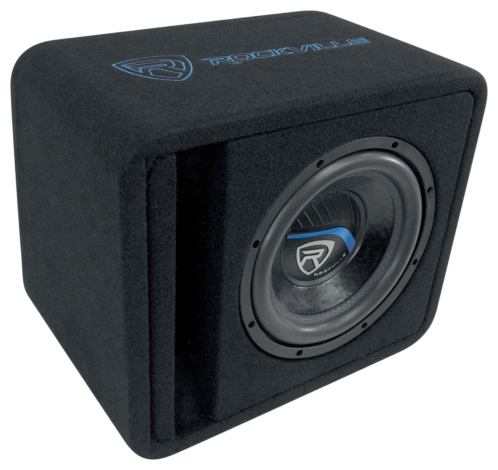 Rockville VS10K52 10" K5 1200w Car Subwoofer in Vented Sub Enclosure ...