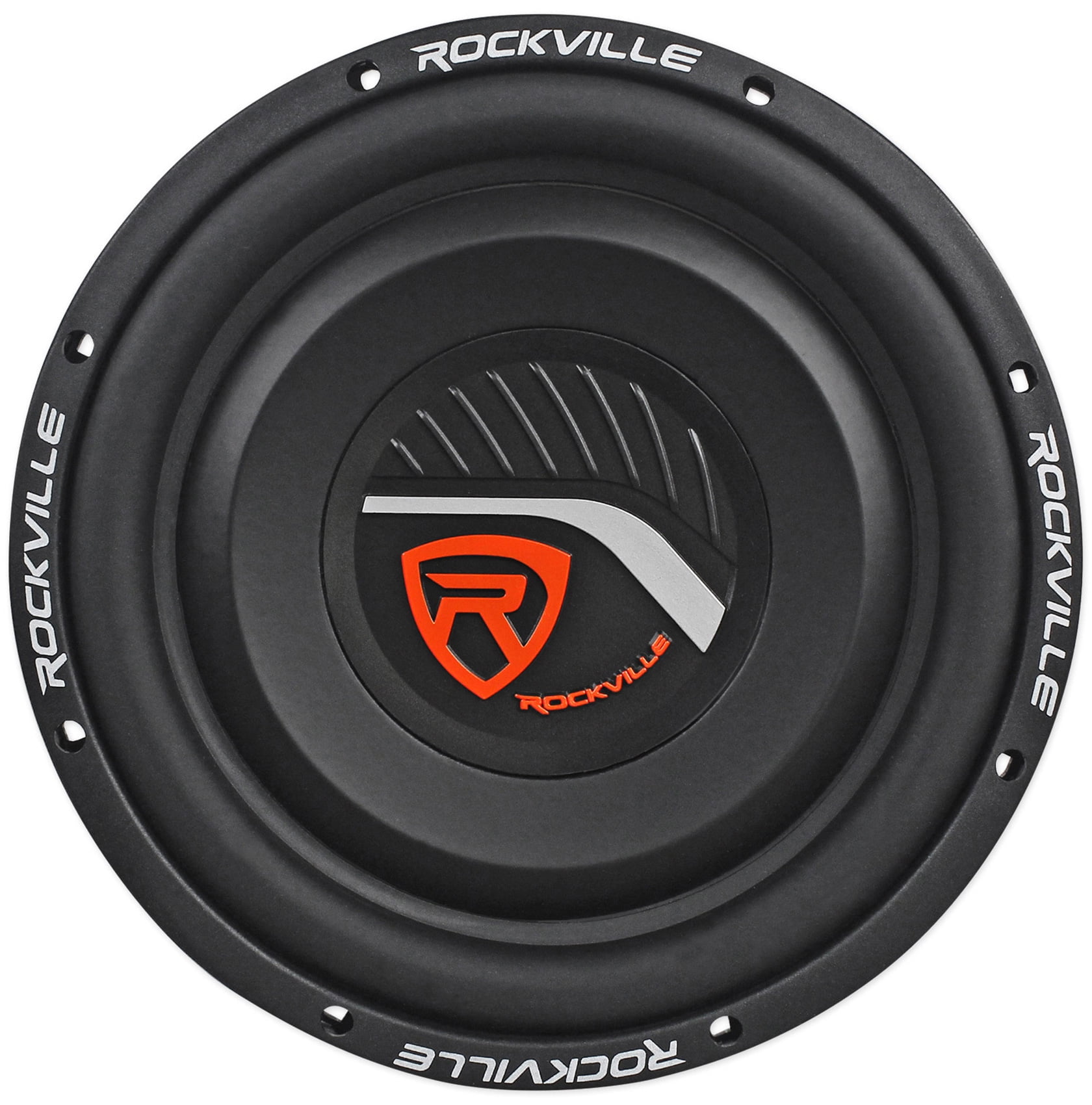 Rockville 12" Shallow Mount Car Subwoofer, 1400w Peak, 350w RMS, 4-Ohm ...