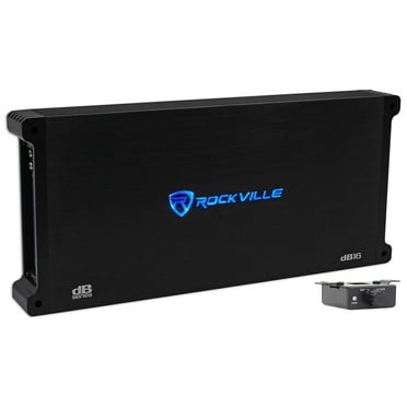 Rockville RXD-M3 4000 Watt Peak/1000w RMS Mono 1 Ohm Amplifier Car Audio Amp - Walmart.com