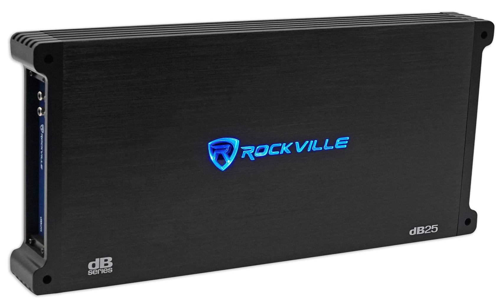 Rockville dB25 2800 Watt Peak/700w RMS 2 Channel Amplifier Car Stereo ...