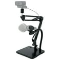 Rockville iSTAND 85 Dual Desktop Boom Arm + Gooseneck for Webcam and ...