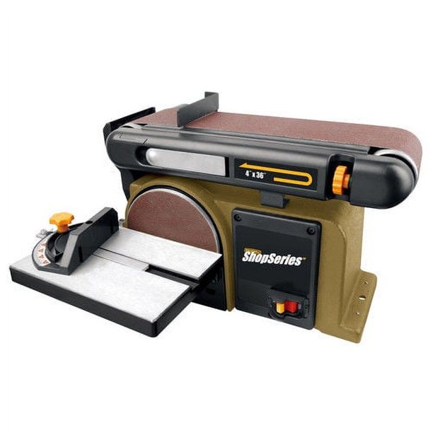 Rockwell Combination 4-Inch X 36-Inch Belt And 6-Inch Disc Sander ...
