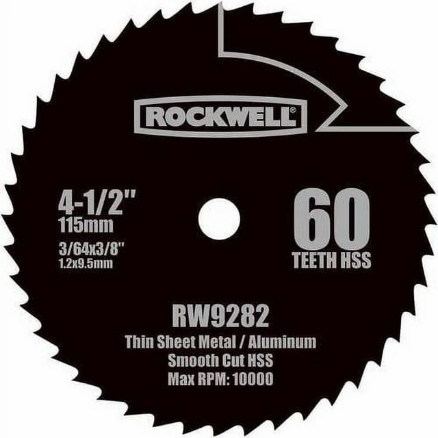 Rockwell Compact Circular Saw 4.5-Inch Hss Blade - Walmart.com