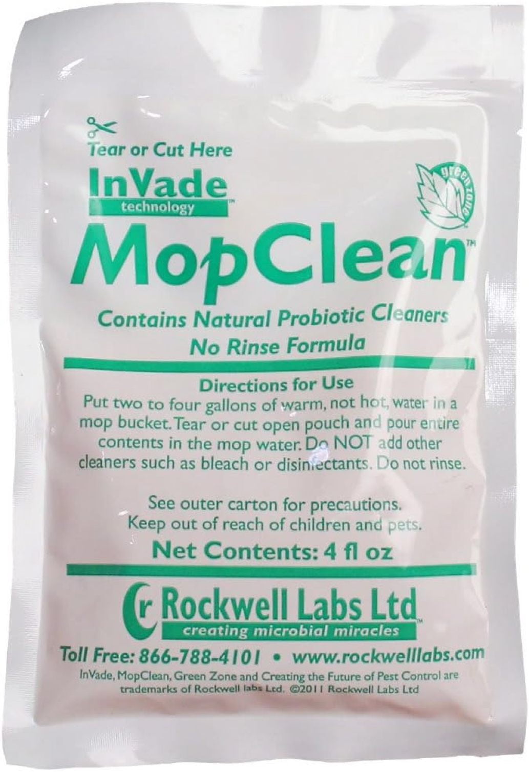 Rockwell Invade Mop Clean Microbial Solution - 1 Box (32-4 fl. oz ...