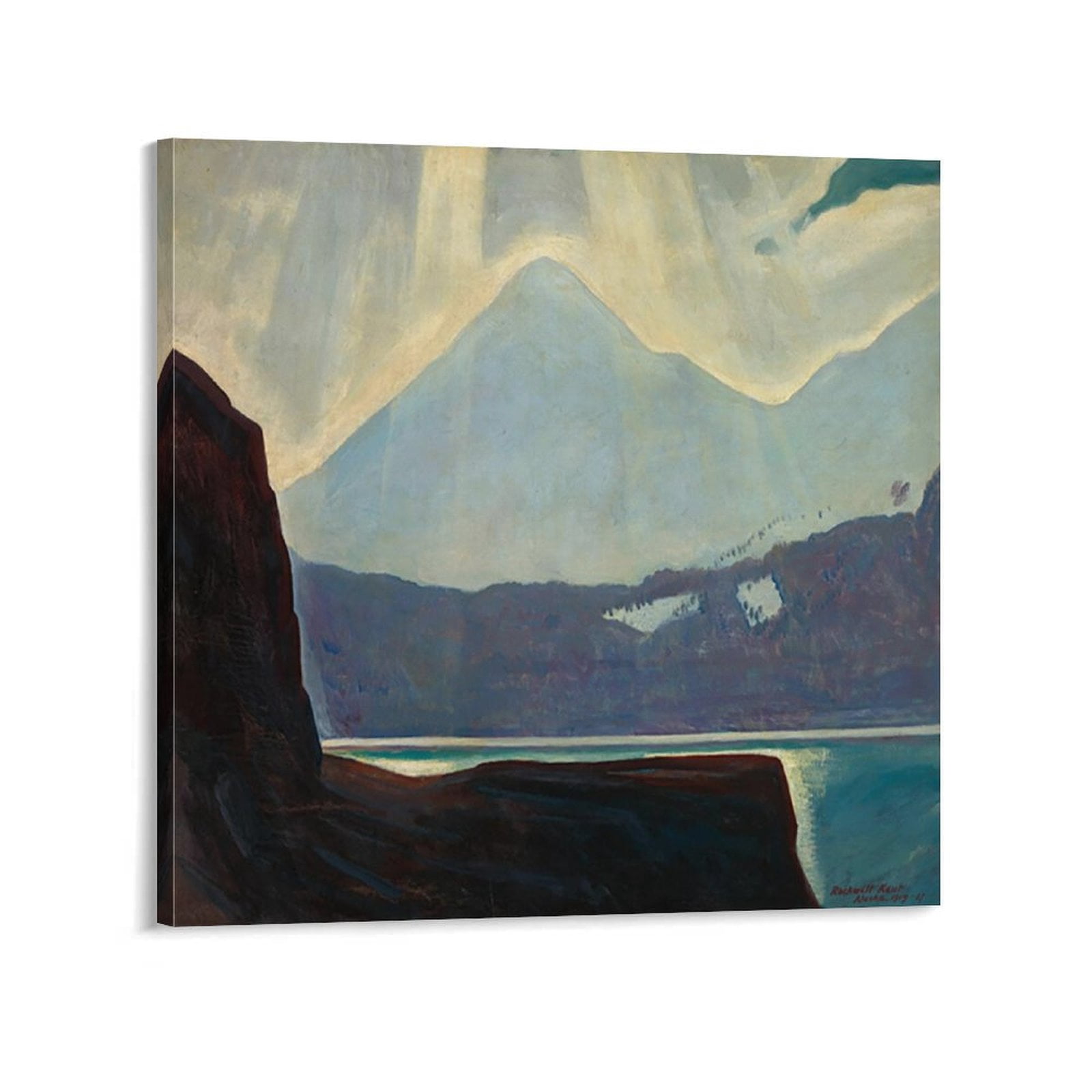 Rockwell Kent Alaska Canvas Printing Famous Paintings, Wall Art Posters ...