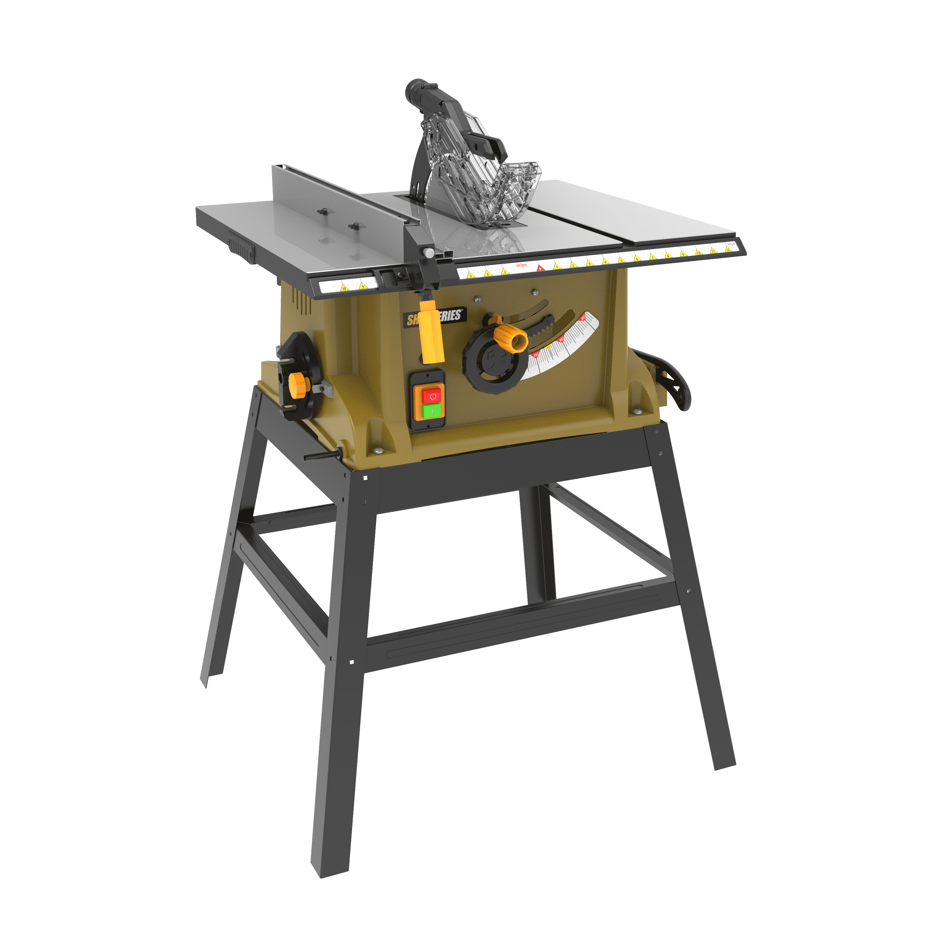 Rockwell ShopSeries SS7203 15 A Shop Series 10 Table Saw with Leg Stand