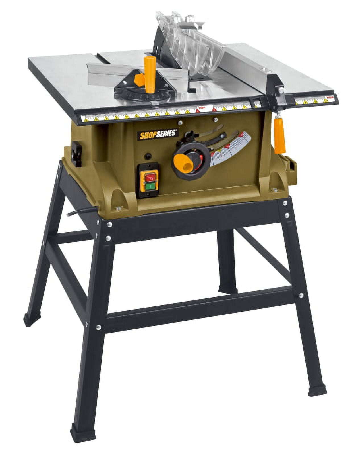 Rockwell Shopseries Electric 10 Inch Portable Wood Table Saw With Stand ...