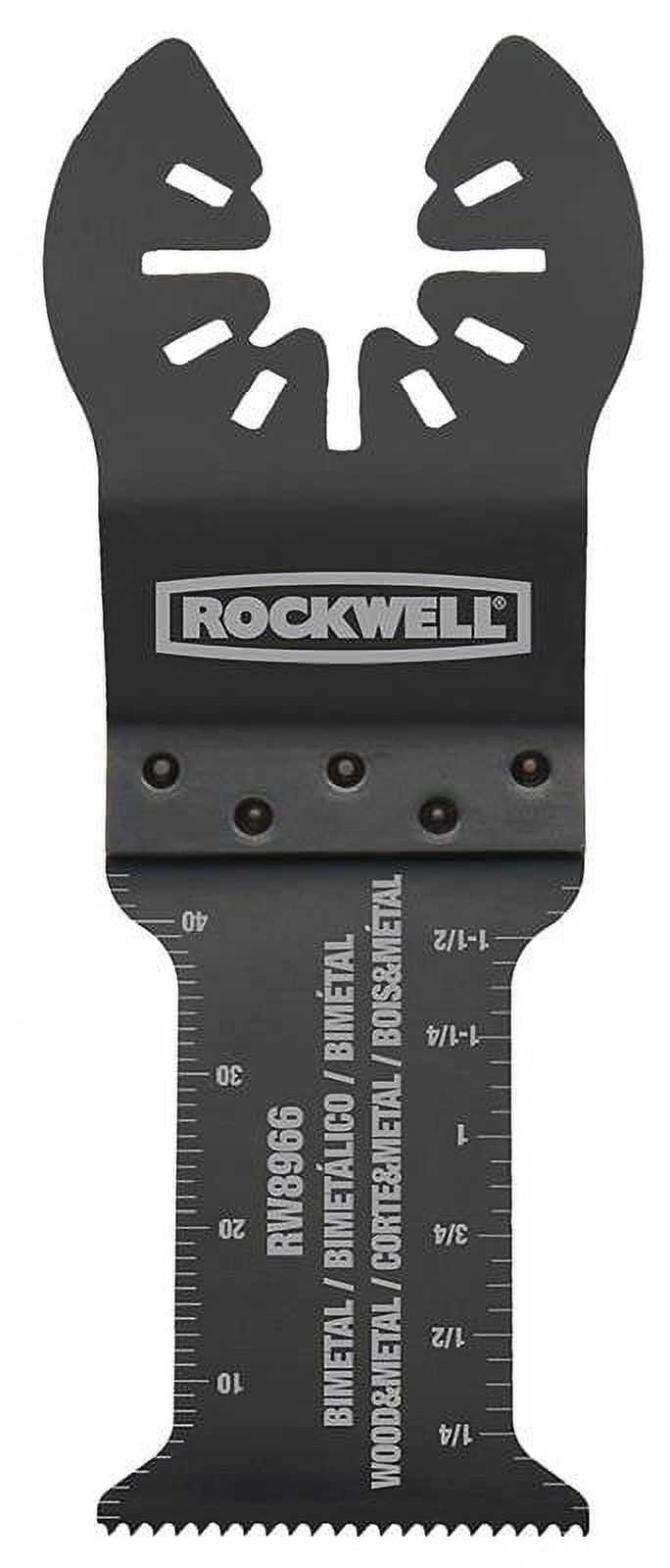 Rockwell Sonicrafter 1-3/16" EXTENDED LIFE Bimetal Wood and Nail End ...