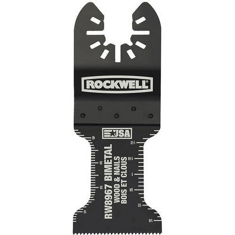Rockwell Sonicrafter 1-3/8" EXTENDED LIFE Bimetal Wood and Nail End Cut ...
