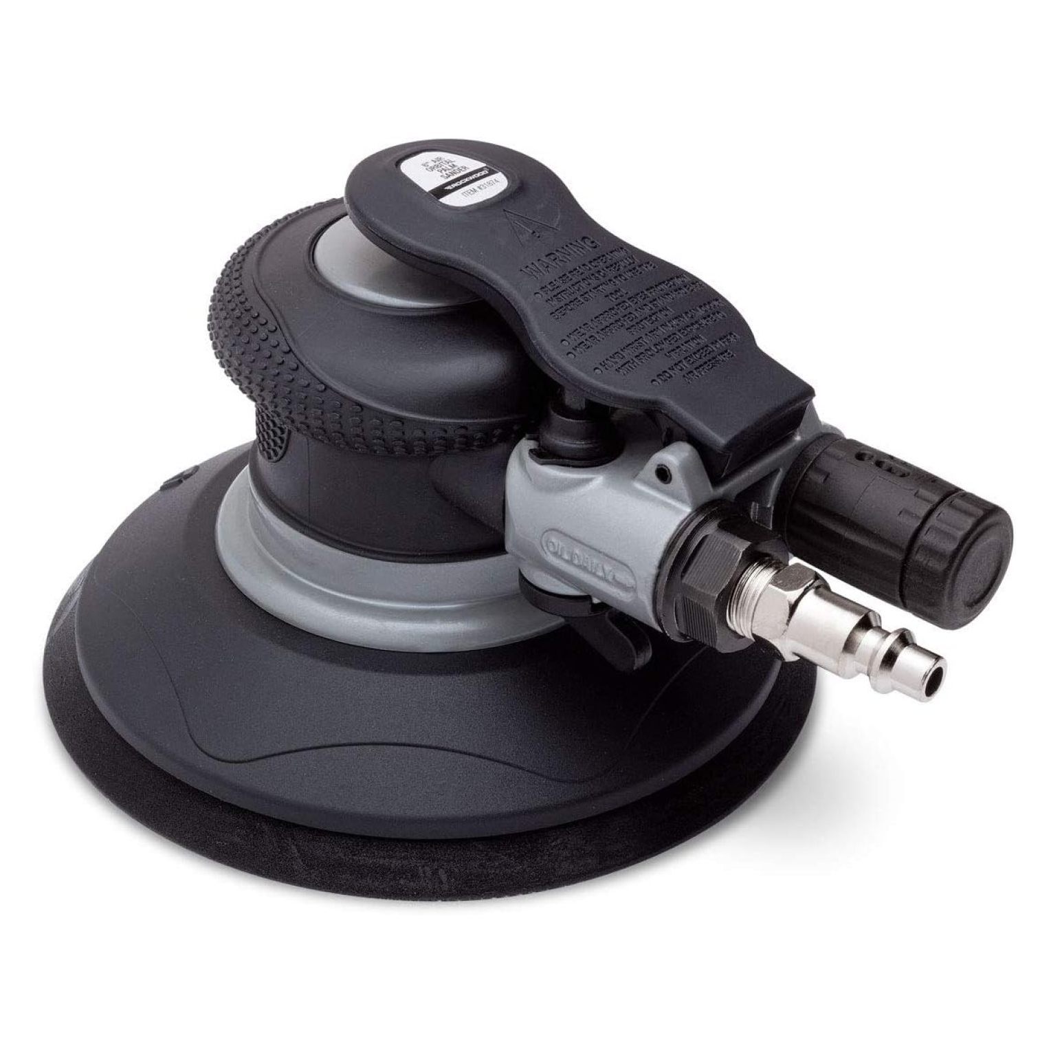 Rockwood 6 in. Air Random Orbital Palm Sander Dual Action Pneumatic ...