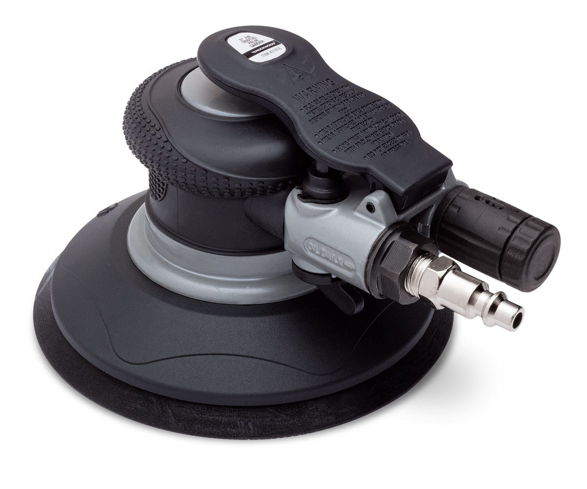 Rockwood 6 inch Air Random Orbital Palm Sander Pneumatic Hand Sanding ...