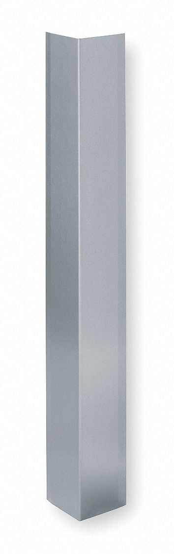 Rockwood Corner Guard,3 x 96 in,Adhesive,Satin,SS 290.32D 3"X 3" X 96 ...