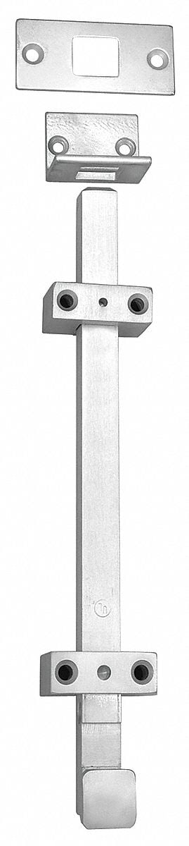 Rockwood Heavy Duty Surface Bolt,Satin Chrome 585-24.26D - Walmart.com