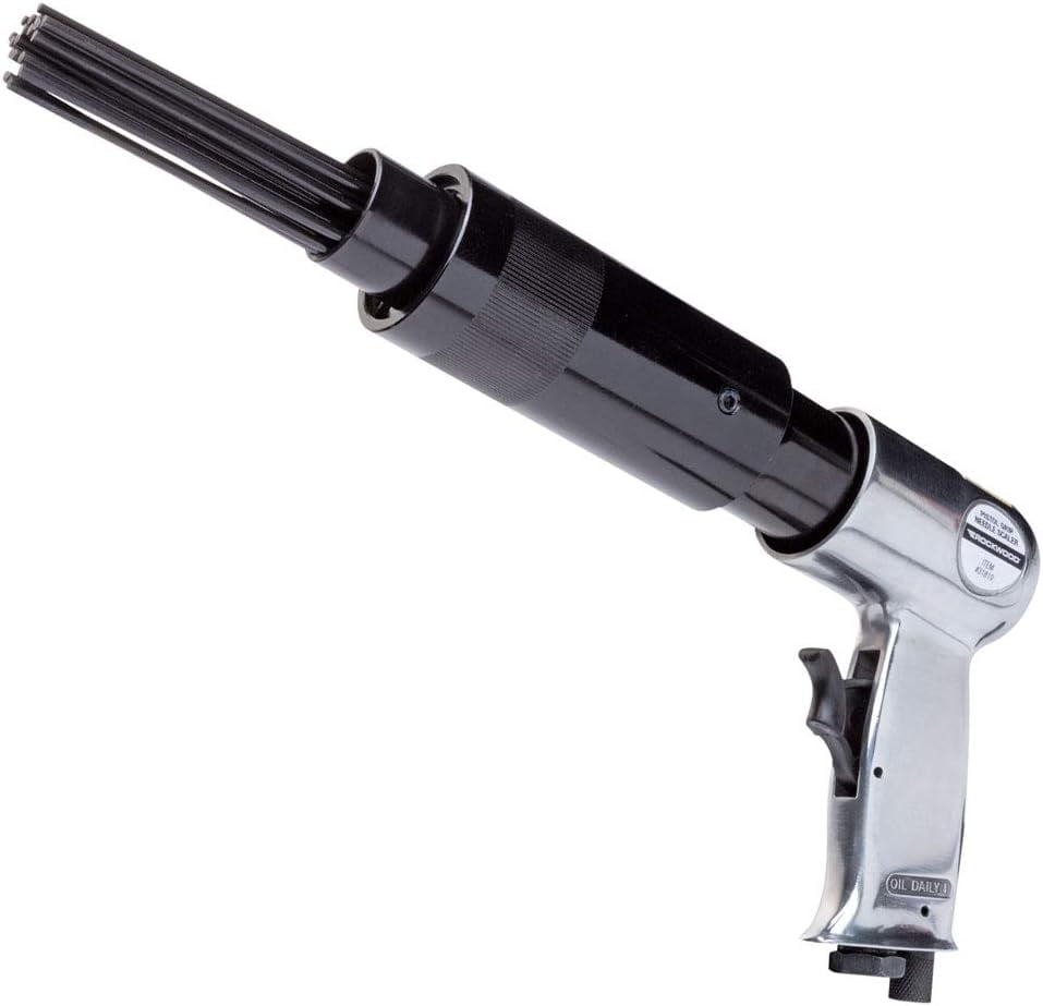 Rockwood Pistol Grip Air Needle Pneumatic Tool Remove Paint Slag Rust ...