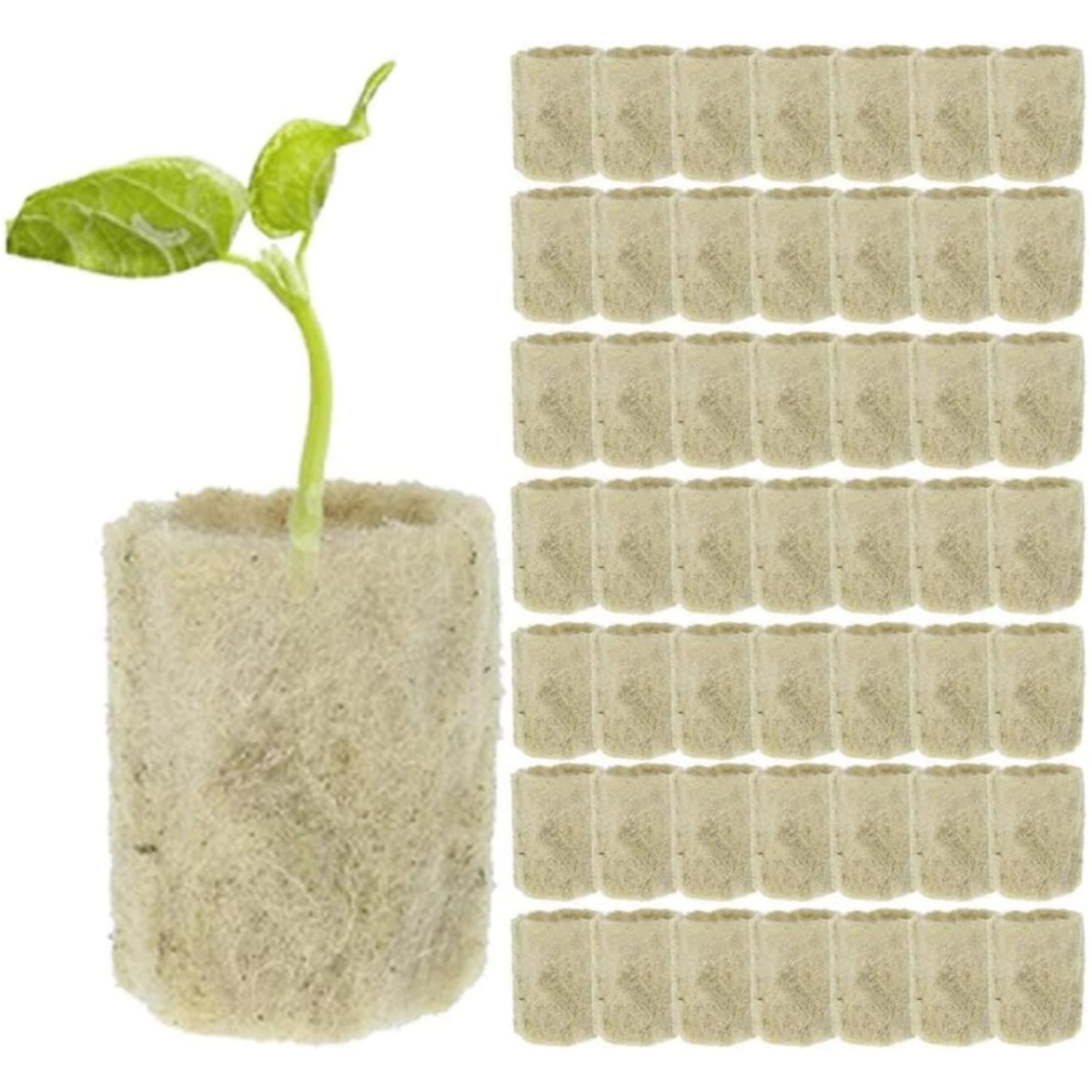 Rockwool Cube for Hydroponics,Stonewool Grow Cubes Starter Plugs,Garden ...