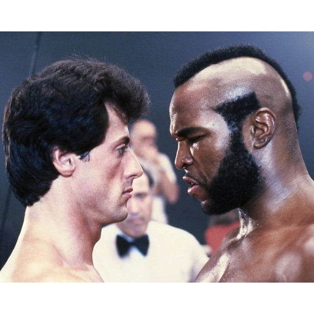 Rocky 3 24x36 Movie Poster HD Aluminum Wall Art Sylvester Stallone Mr T ...