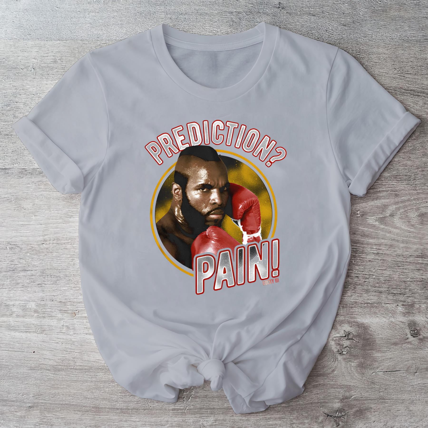 Rocky 3 Clubber Lang Prediction Pain Men's T Shirt Boxer Mr T Champion ...
