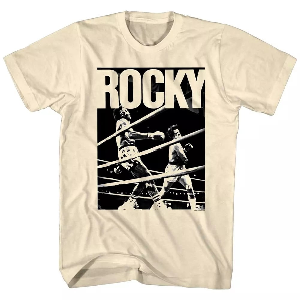 Rocky Balboa Boxing Knockout Apollo Creed Men's T Shirt KO Fighters ...