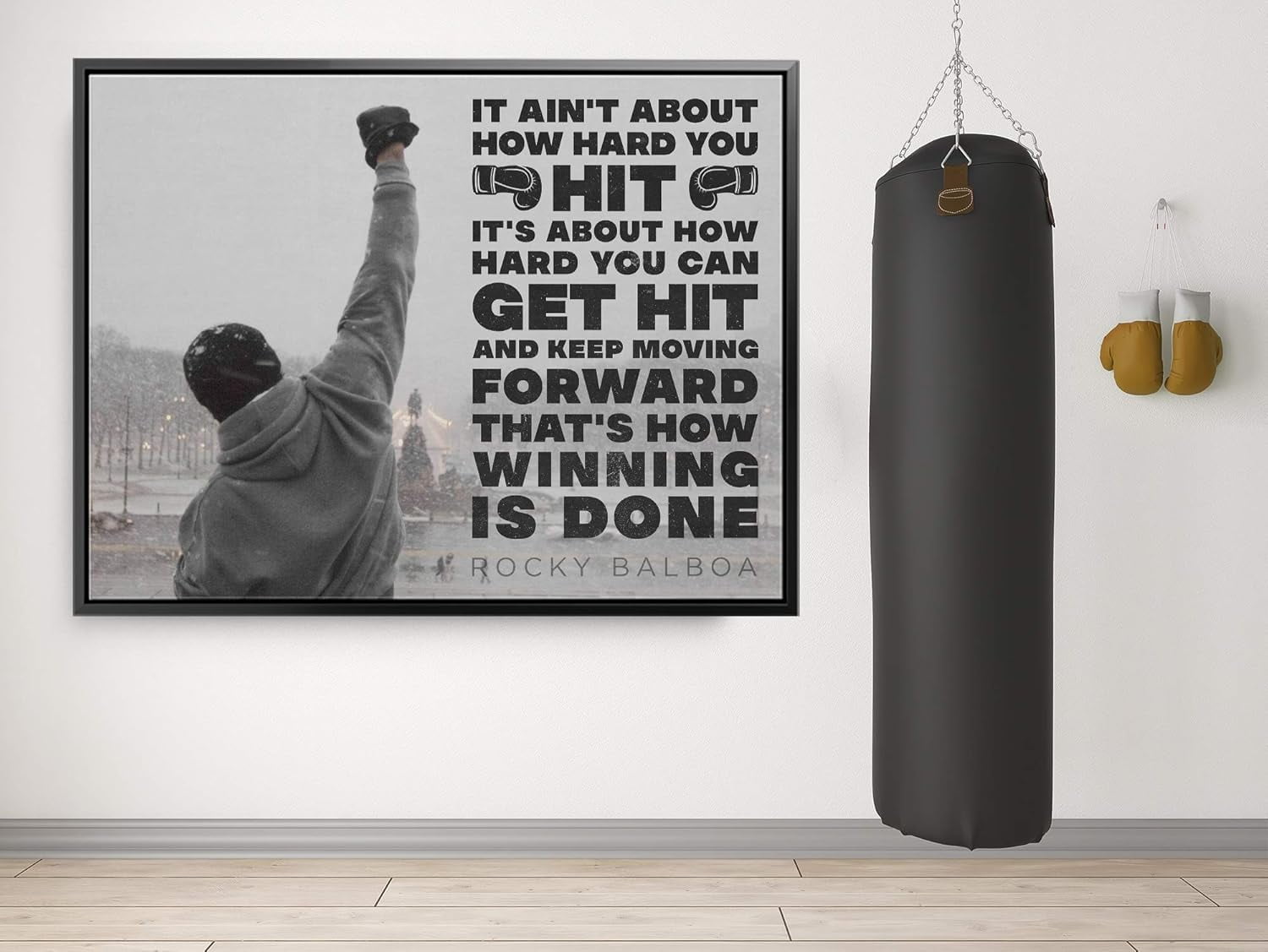 Sylvester Stallone Boxing Quotes Rocky & Creed Motivational Tribute