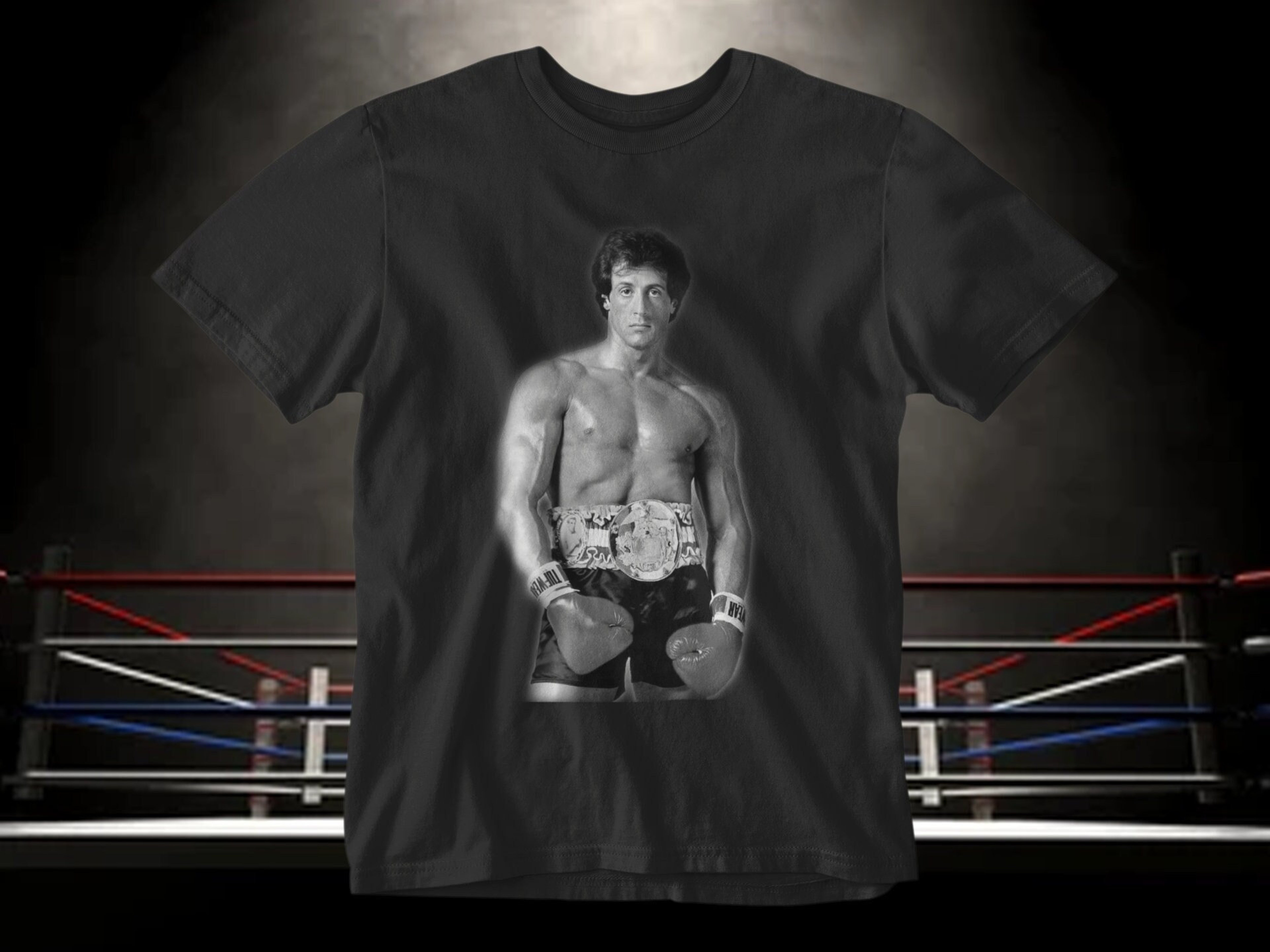 Rocky Balboa Unisex Short Sleeve Tee | Iconic Boxing Legend ...