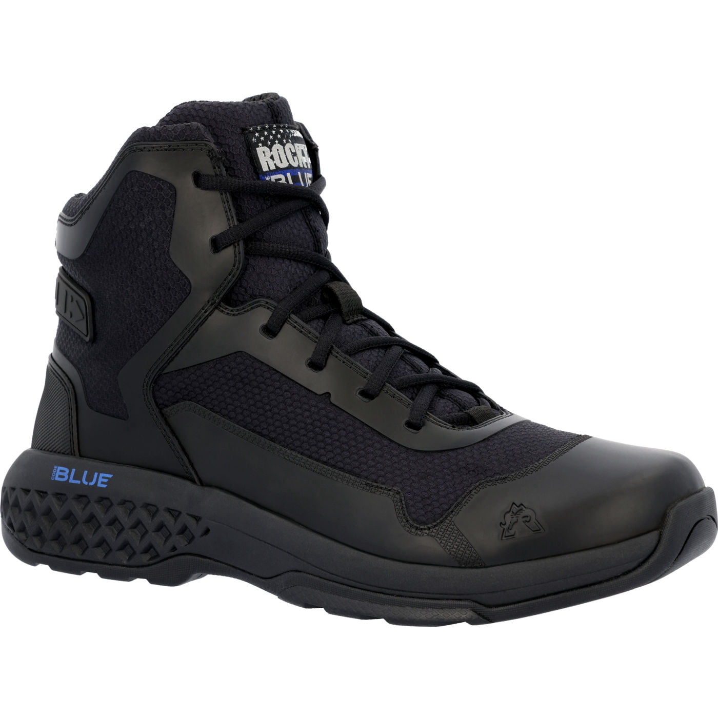 Rocky Code Blue 6” Public Service Boot - Walmart.com