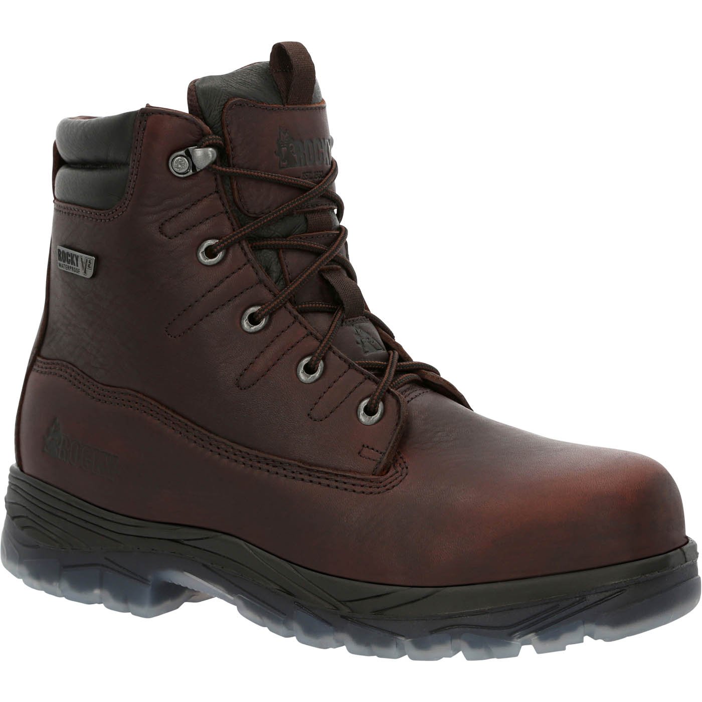 Rocky Forge 6 Inch Composite Toe Waterproof Work Boot - Walmart.com