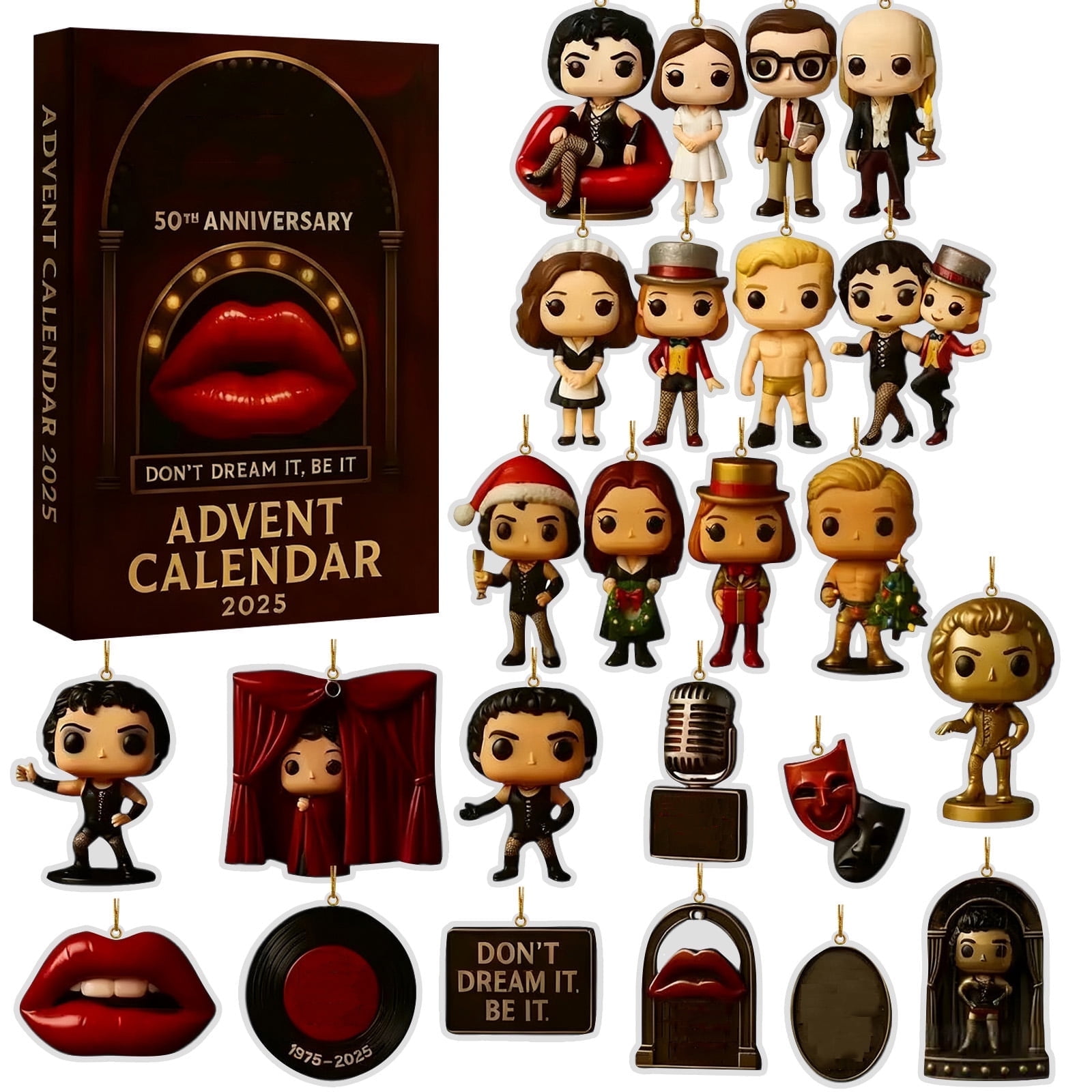 The Rocky Horror Picture Show Christmas Advent Calendar Blind Box, Christmas Countdown Calendar ...