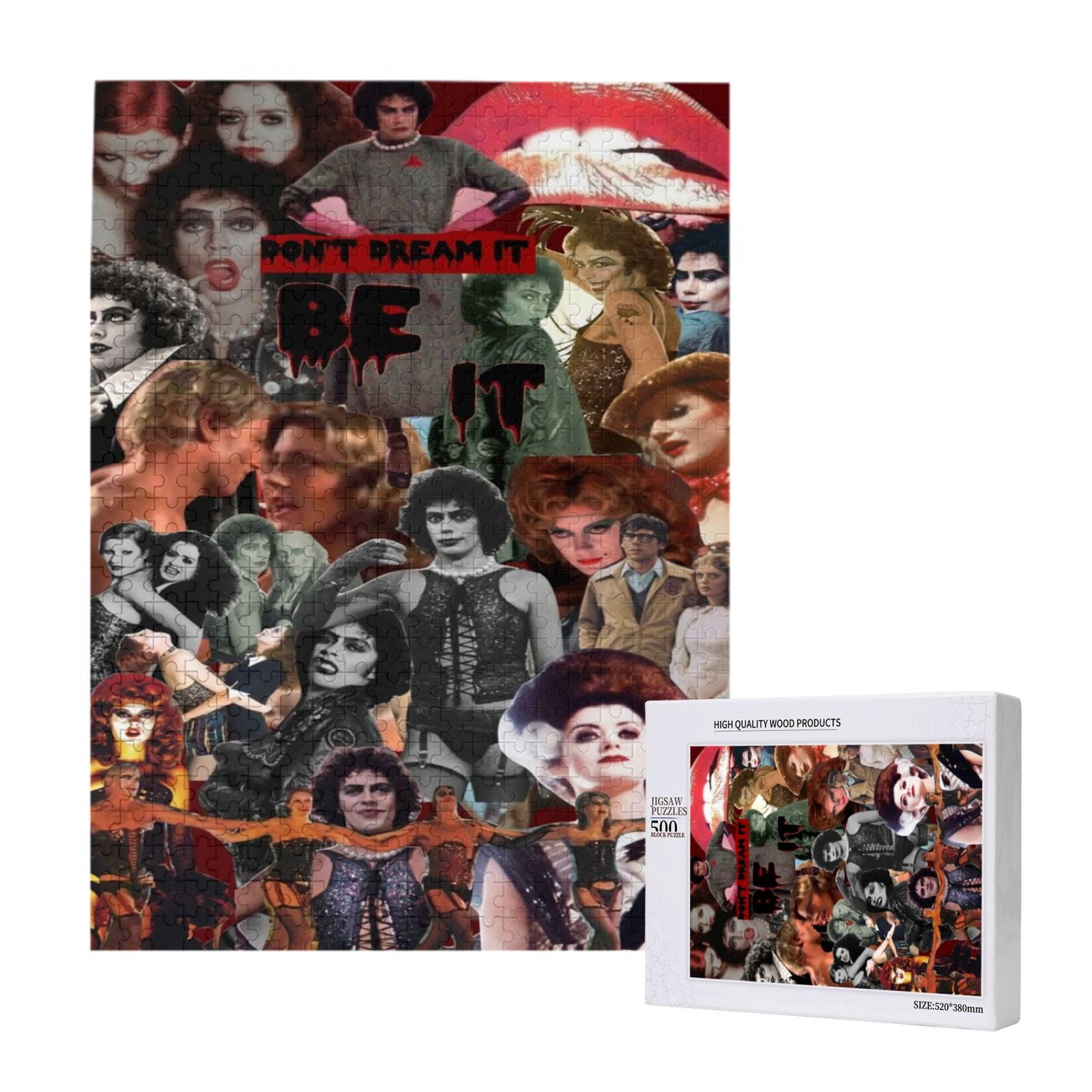 Rocky Horror Picture Show Jigsaw Puzzle Interactive Brain Teaser Board ...