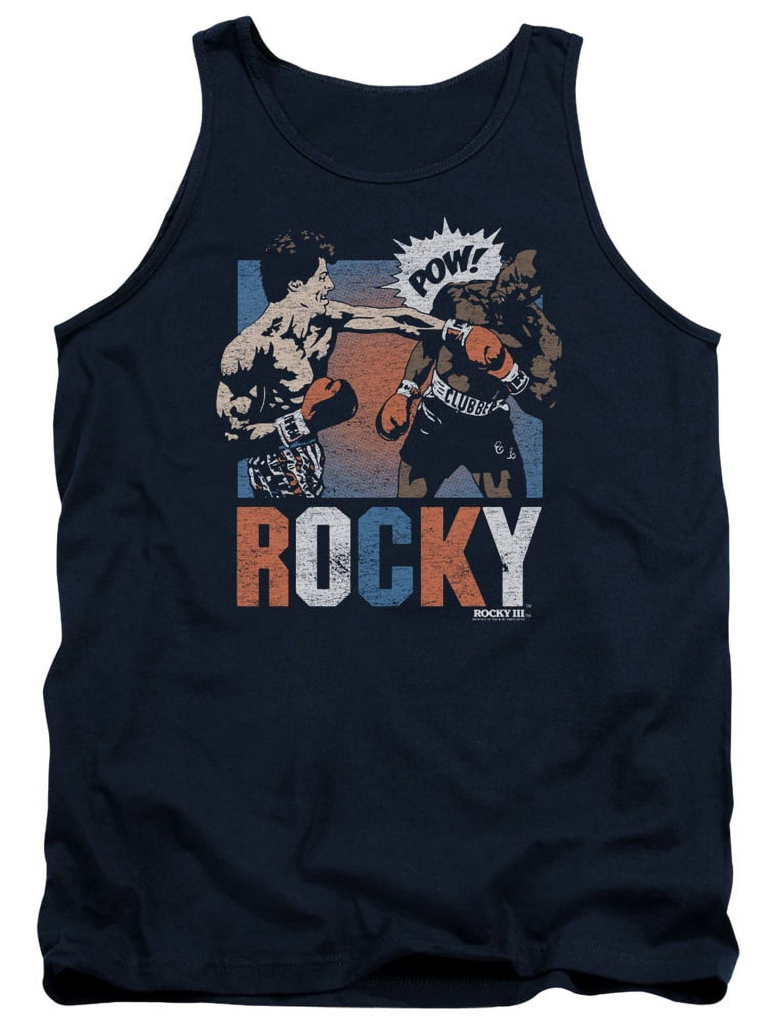 Rocky III MGM Movie Comic Book Adult Tank Top Shirt - Walmart.com