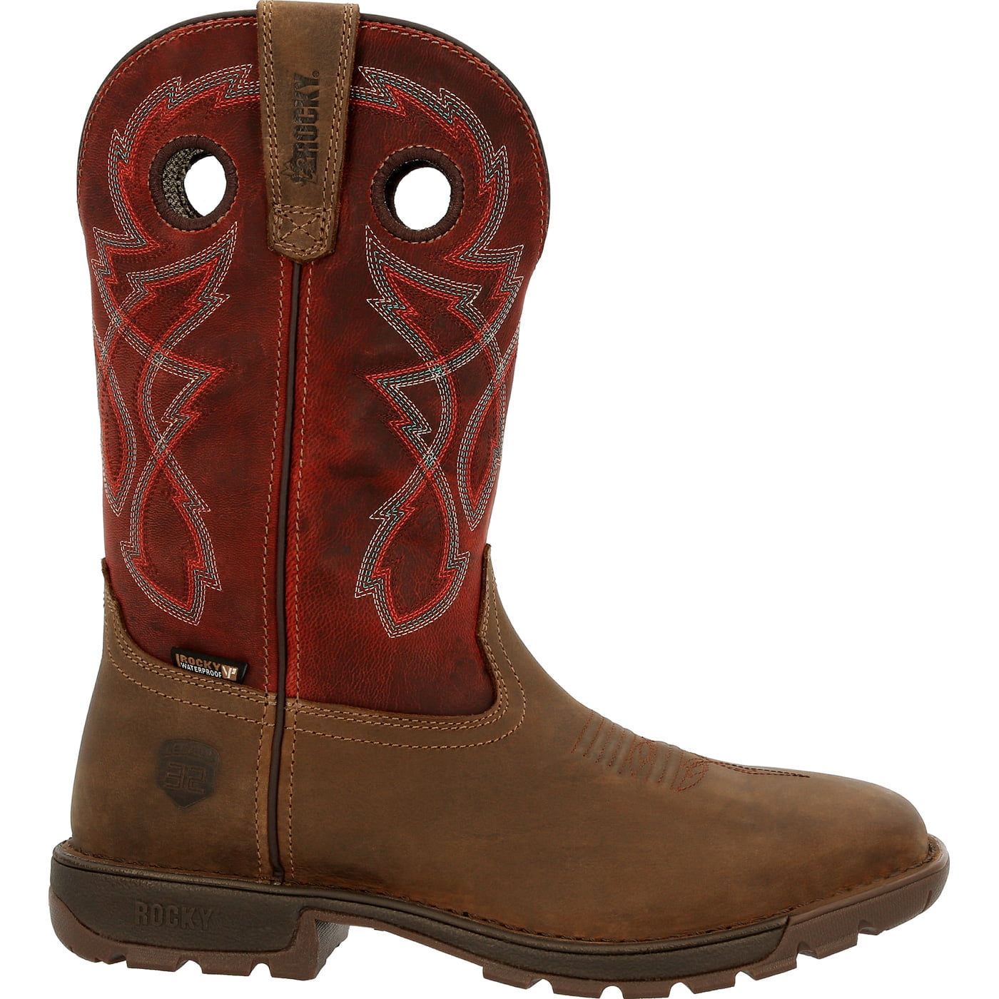 Rocky Legacy 32 Steel Toe Waterproof Western Boot - Walmart.com