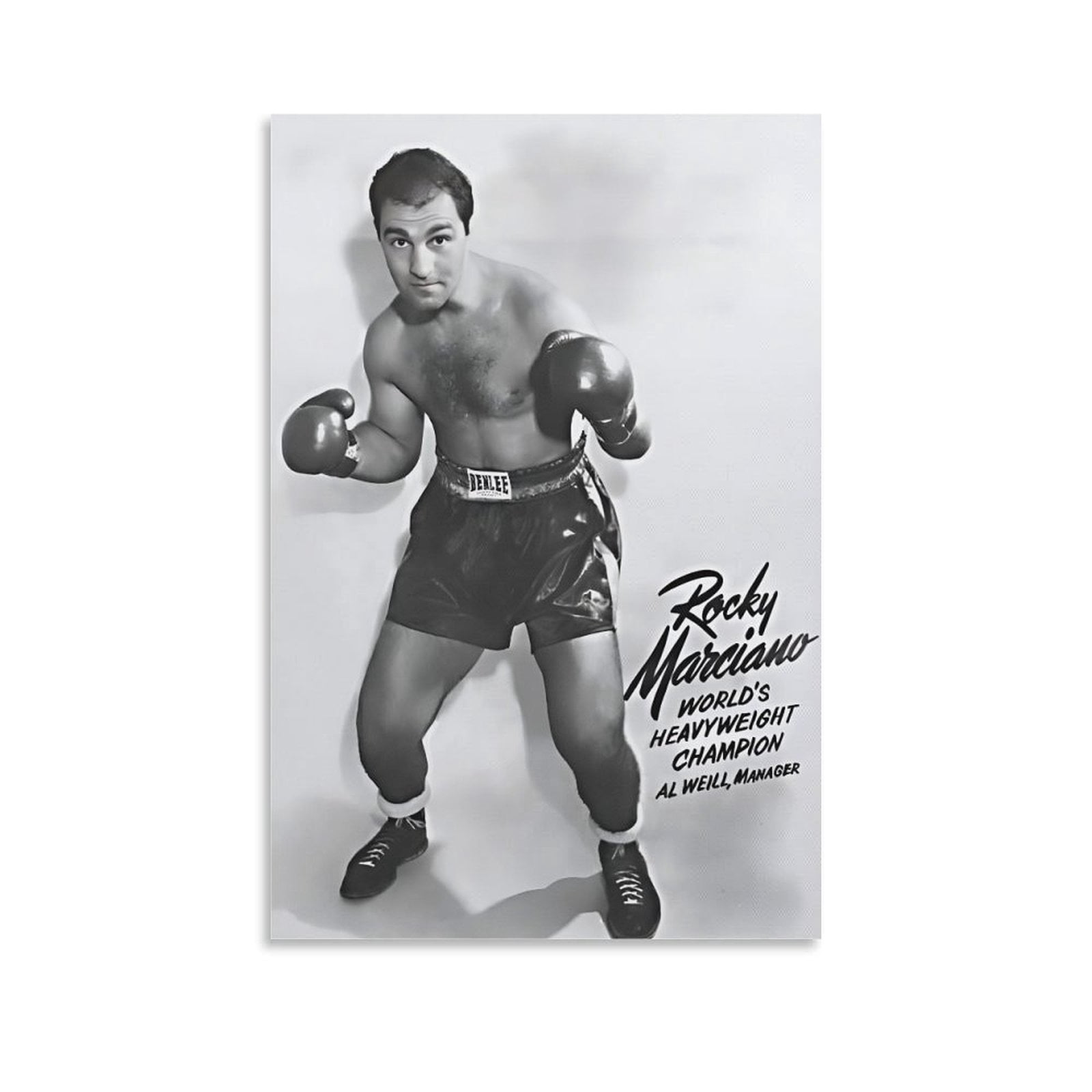 Rocky Marciano Signed Posters Canvas Poster Artworks Picture Print ...