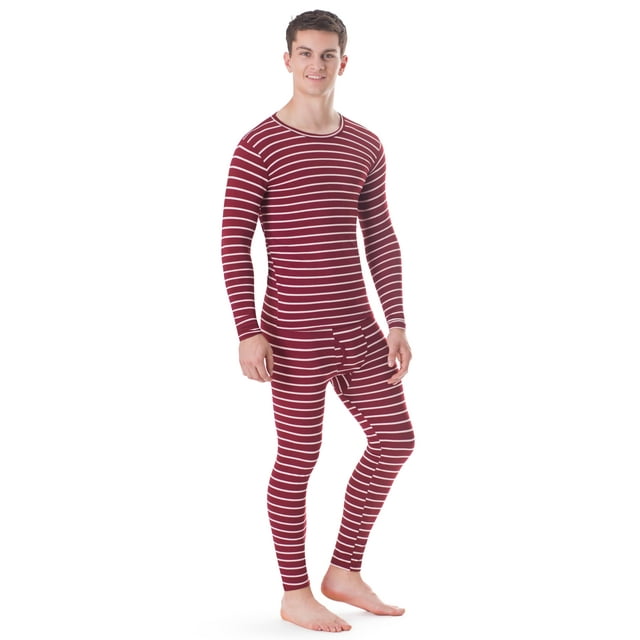 Rocky Mens Thermal Underwear Set Insulated Top And Bottom Base Layer For