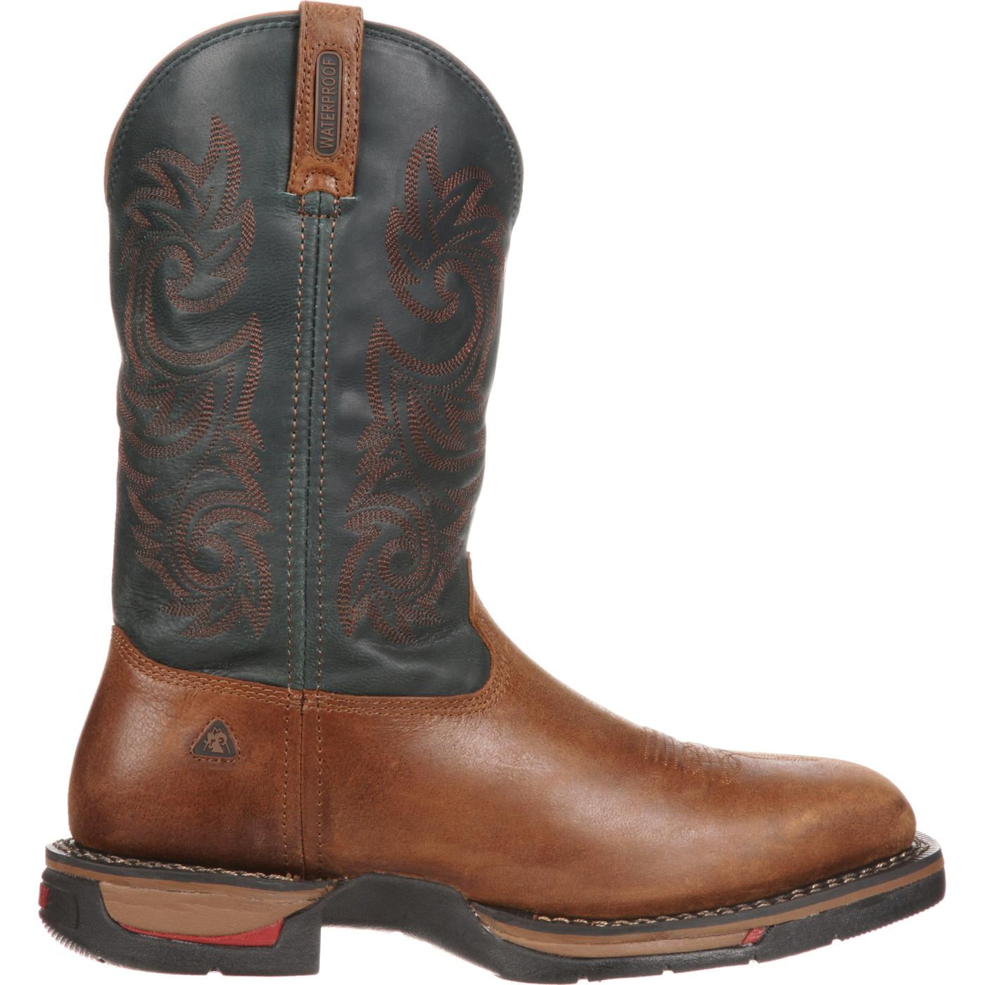 Rocky Long Range Waterproof Western Boot - Walmart.com
