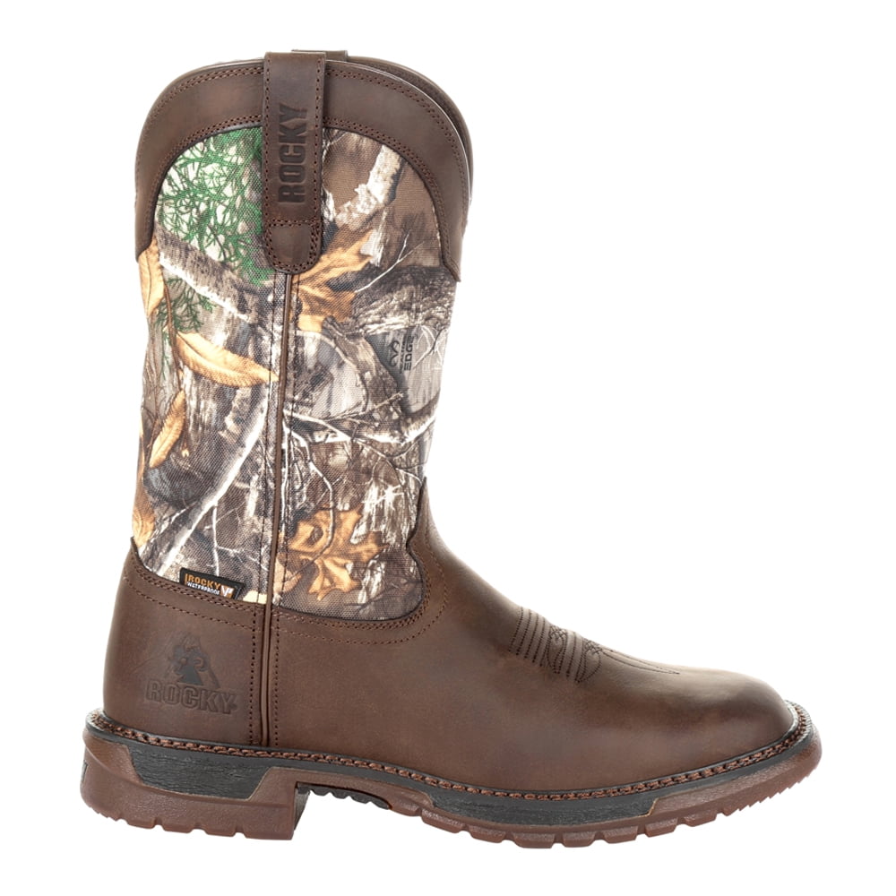 Rocky Mens Original Ride Flex 12 Inch Waterproof Work Safety Shoes Casual - Walmart.com