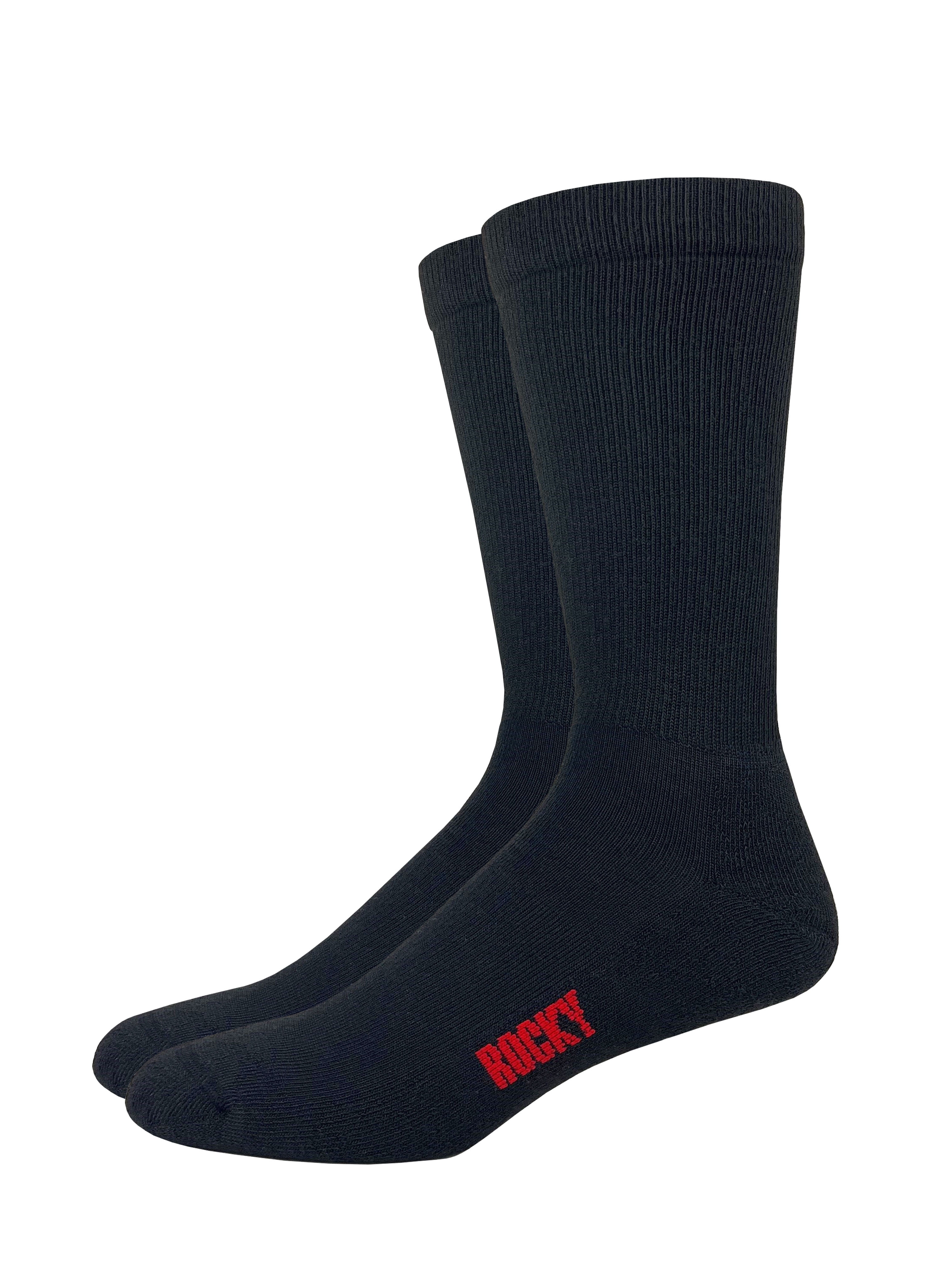 Rocky Mens Ultra Dri Military Crew Boot Socks 2 Pair Pack - Walmart.com