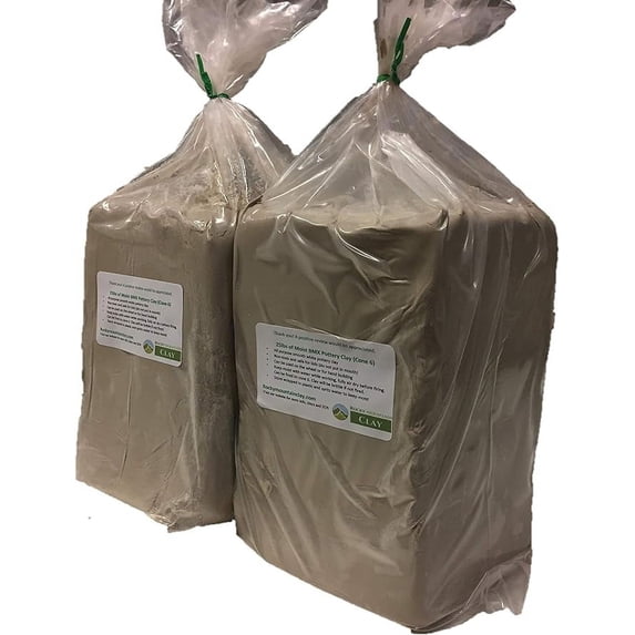 Rocky Mountain Clay Air Dry Pottery Clay, White, 50 lbs, Hand Building ...