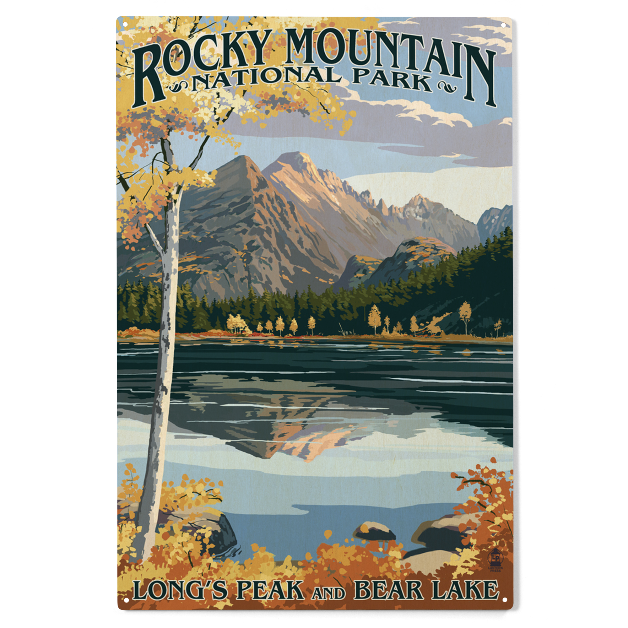 Rocky Mountain National Park, Colorado, Longs Peak and Bear Lake Fall ...