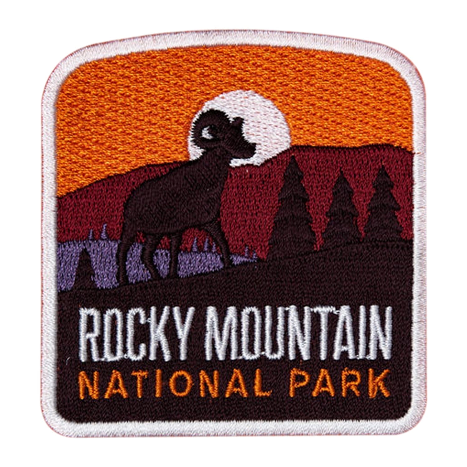 Rocky Mountain National Park Hook Patch for Backpacks (Not an Iron-on ...