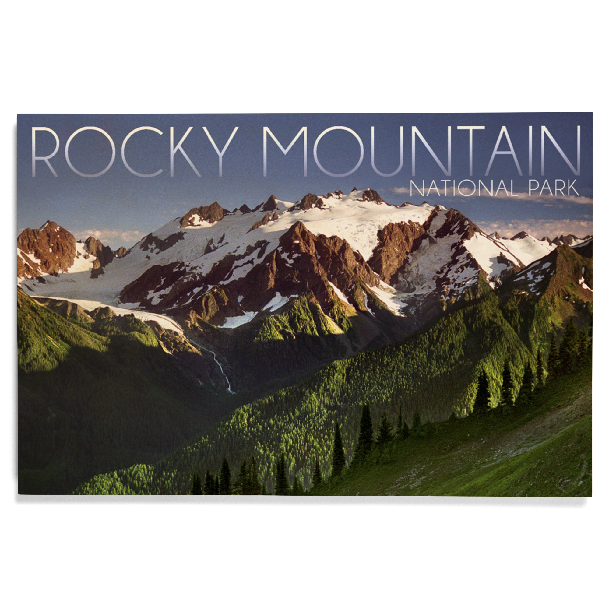 Rocky Mountain National Park, Mountains and Trees (version 2) Birch ...